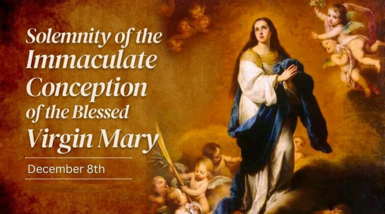 December 8, 2023, Solemnity of the Immaculate Conception of the Blessed Virgin Mary, Holy Rosary ...